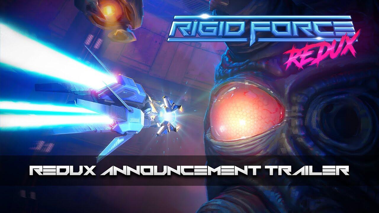 Rigid Force Redux, A Modern 3D Horizontal Shmup Arrives to Nintendo ...