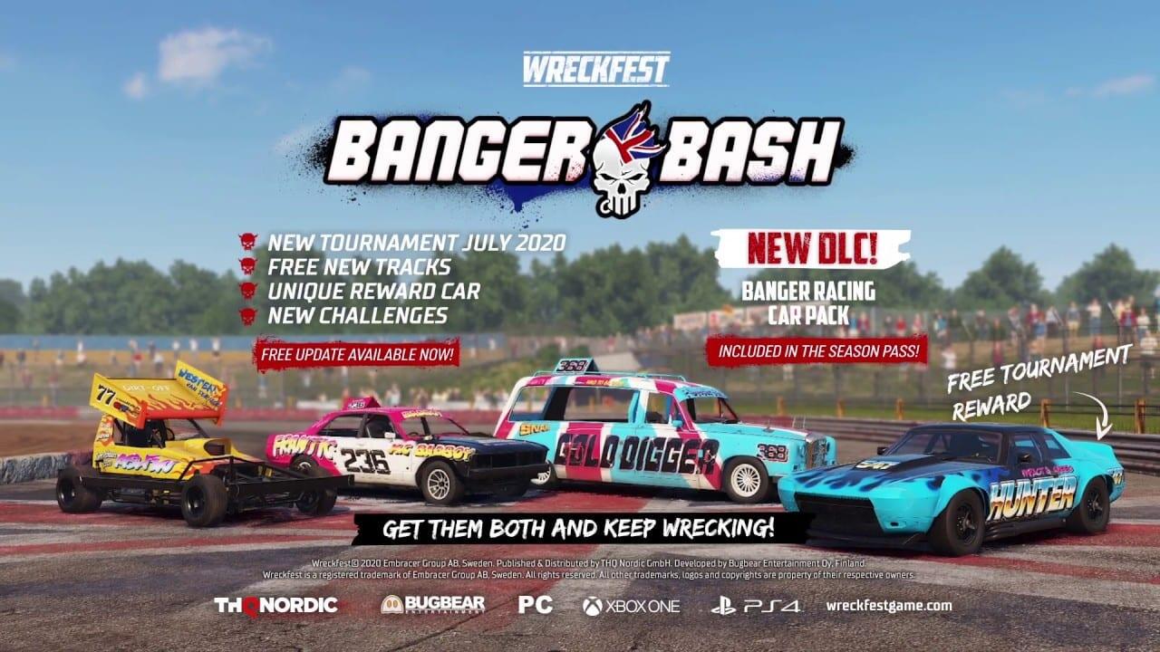Wreckfest Concludes Its First Season With The Eighth DLC, The Banger ...