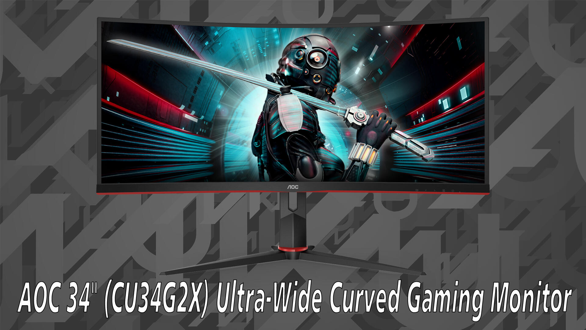 AOC 34" (CU34G2X) Ultra-Wide Curved Gaming Monitor - Review | MKAU Gaming