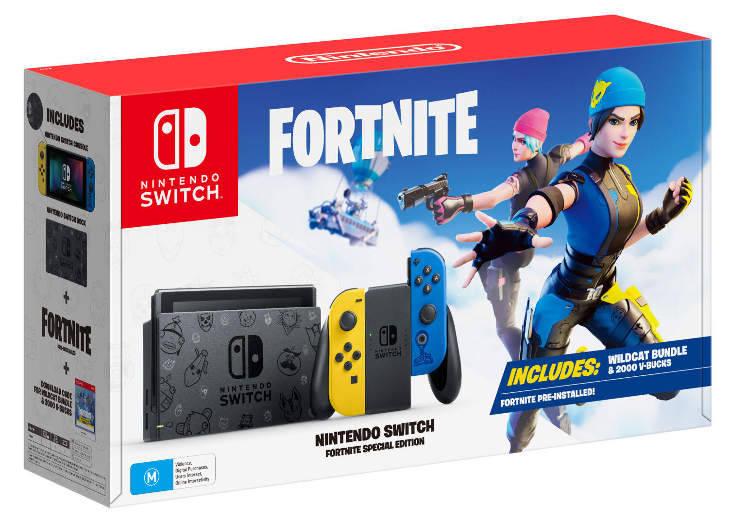 Nintendo Switch Fortnite Special Edition Console Bundle Hitting Australia And New Zealand On
