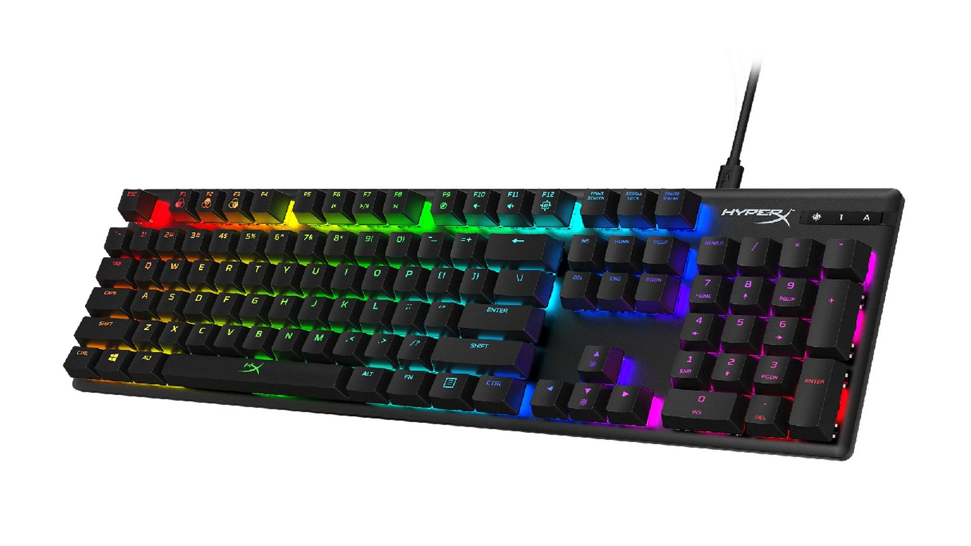HyperX Alloy Origins Mechanical Gaming Keyboard (HyperX Blue Switches ...