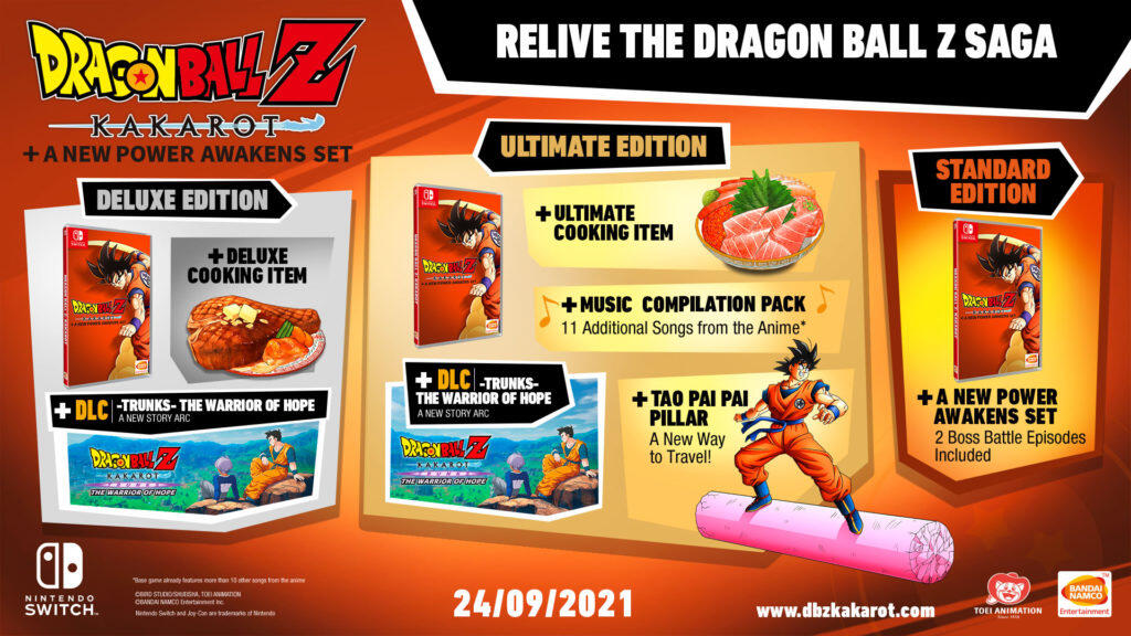 Dragon Ball Z: Kakarot Coming To Nintendo Switch On September 24th ...