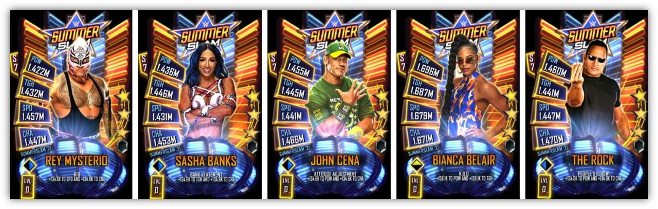WWE SuperCard Superkicks Off SummerSlam Celebration with New Card Tier ...