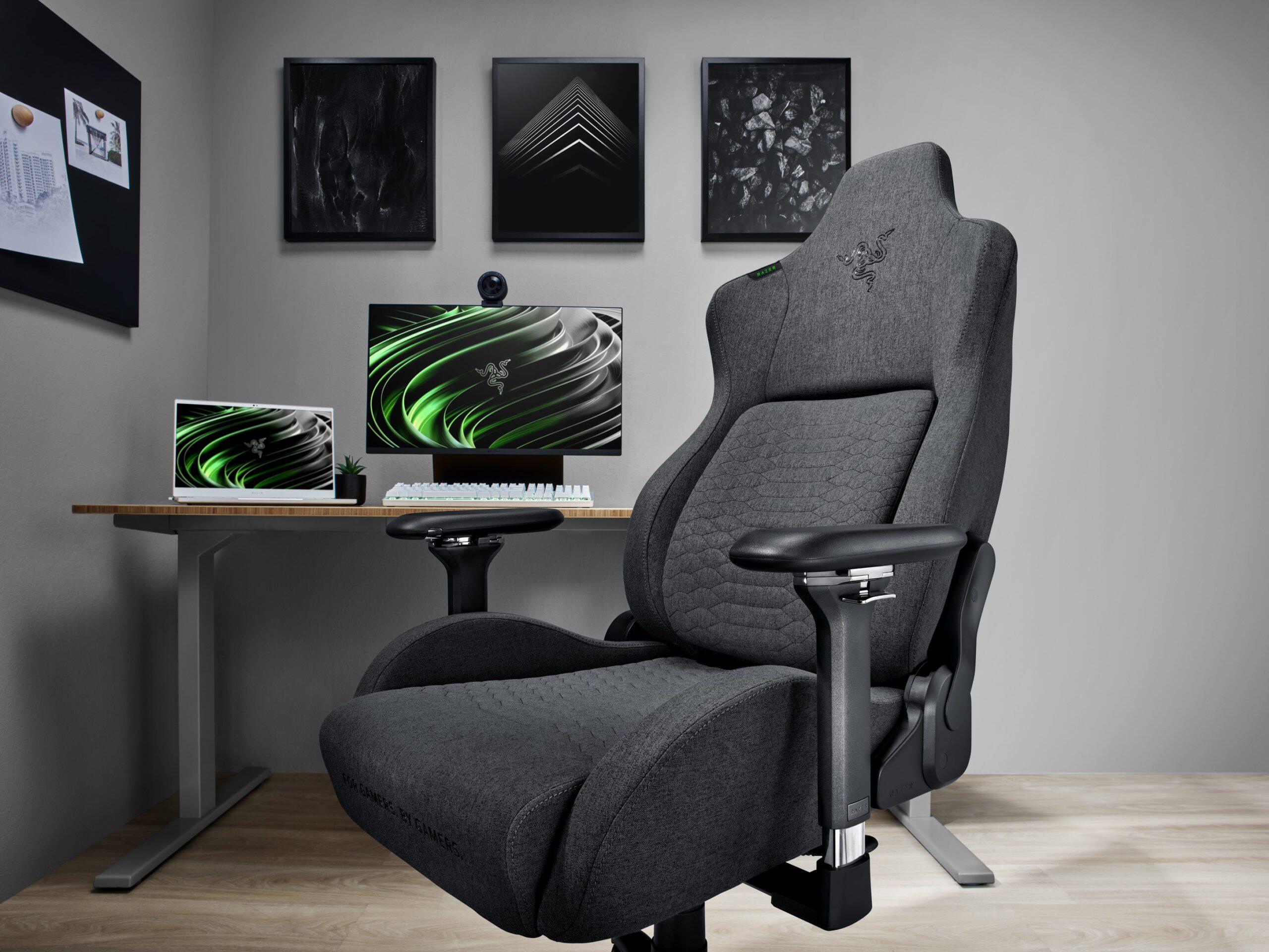 Razer Introduces New Fabric Ergonomic Gaming Chairs To The Razer Iskur ...