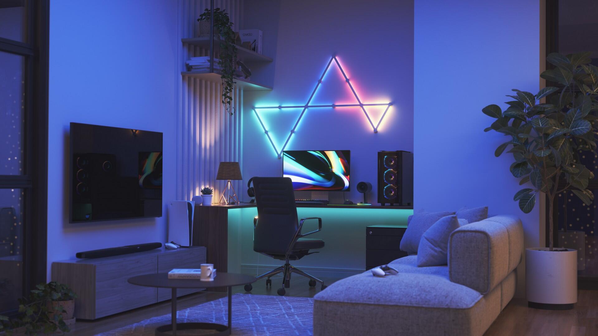 Nanoleaf Changes The Game For Battlestations With The Launch Of "Lines ...