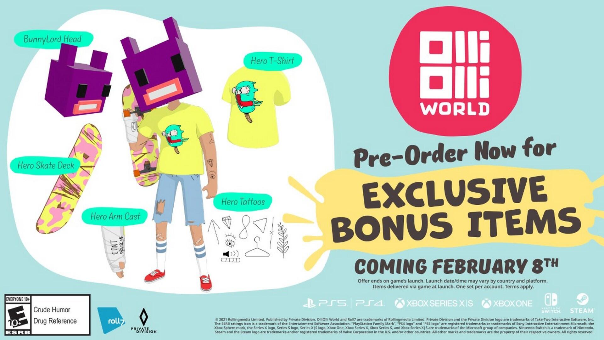 Private Division and Roll7 Announce OlliOlli World Launching on ...