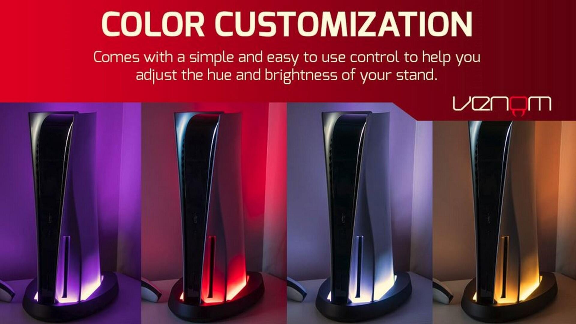 VENOM Launches LED Custom Console Stands In Australia | MKAU Gaming