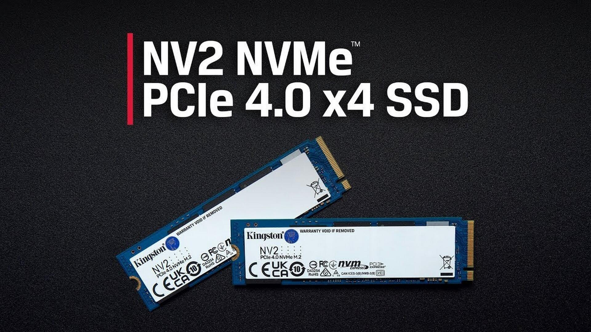 Kingston Brings Next-Gen Performance NV2 PCIe 4.0 NVMe SSD | MKAU Gaming Kingston Brings Next-Gen Performance NV2 PCIe 4.0 NVMe SSD | MKAU Gaming