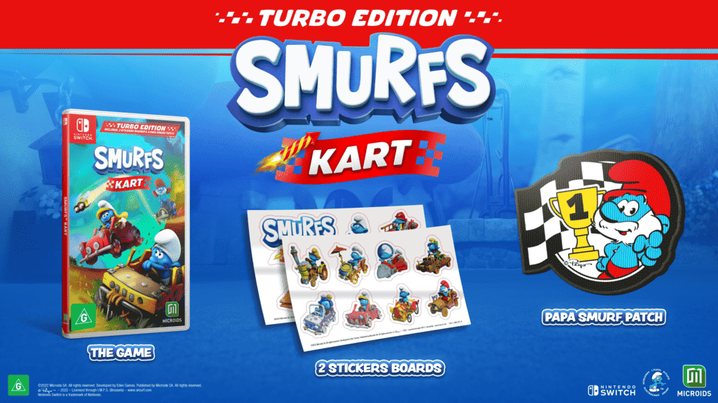 Smurf Your Engines As Smurfs Kart Launches On Nintendo Switch Today ...