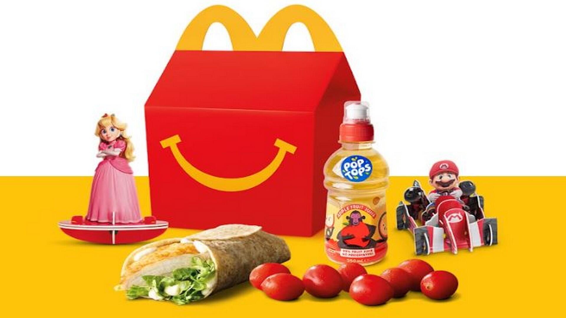 Macca’s Launches The Super Mario Bros. Movie Happy Meal Toys Made From ...