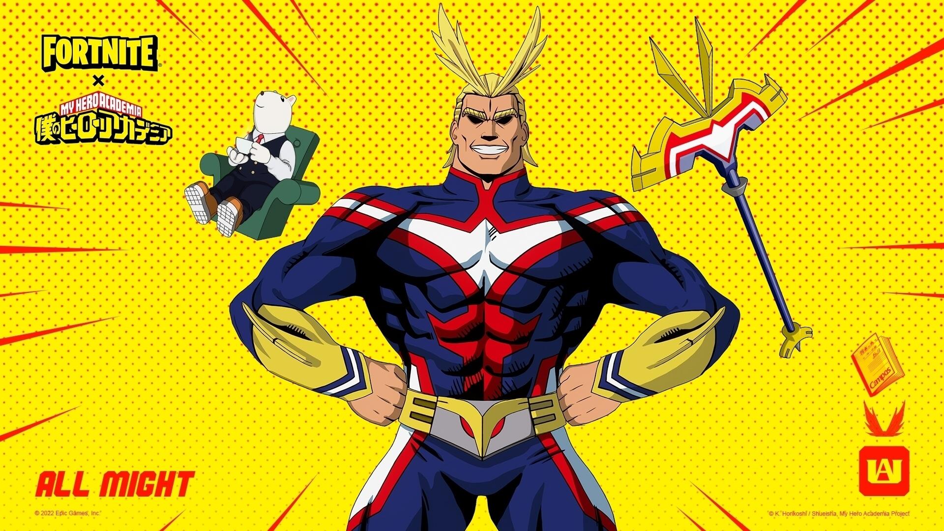 Fortnite x My Hero Academia Is Live: MHA Themed Creative Island, Deku’s ...