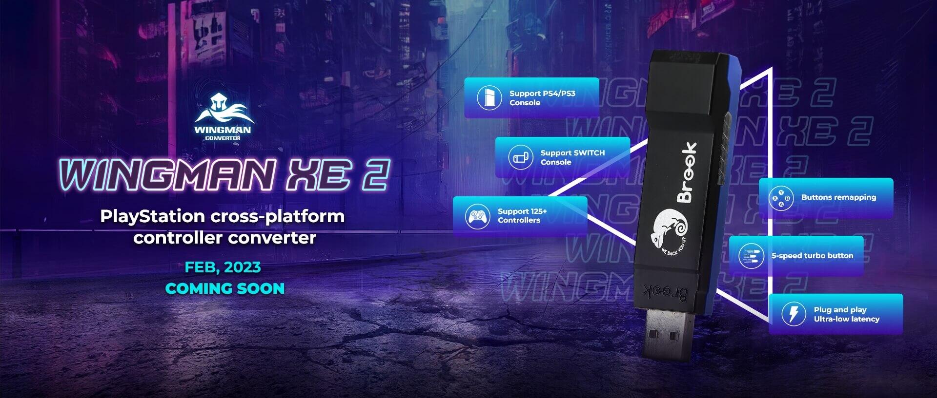 Brook Launches Upgraded Wingman XE 2 Adapter For Enhanced Gaming ...