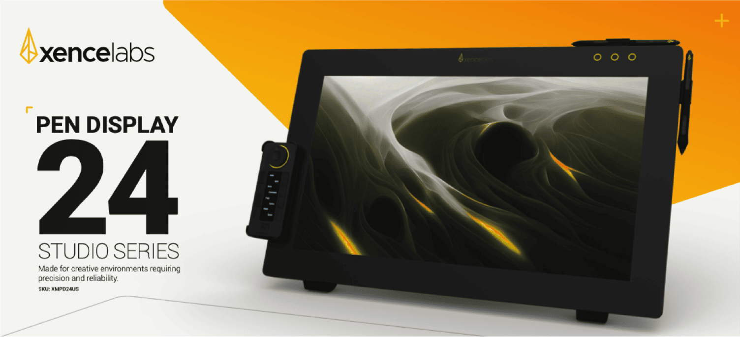 Xencelabs Unveils New Pen Display 24 Studio Series | MKAU Gaming