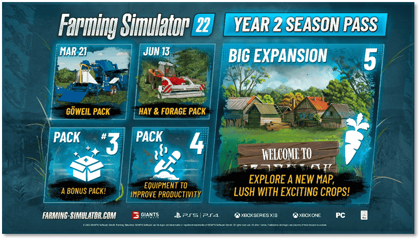 Farming Simulator 22: Hay & Forage Pack Adds New Brands & Machines For ...