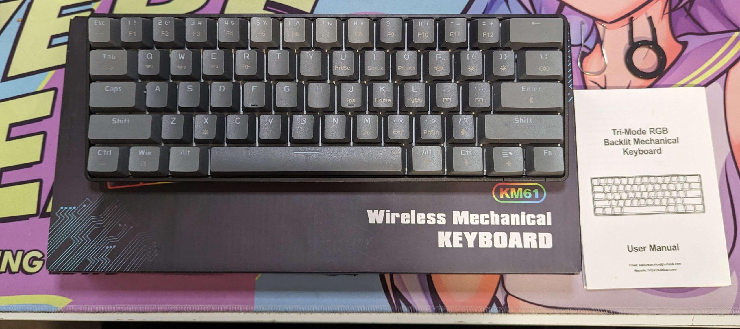 Sablute (KM61) Wireless Mechanical RGB Keyboard - Review | MKAU Gaming