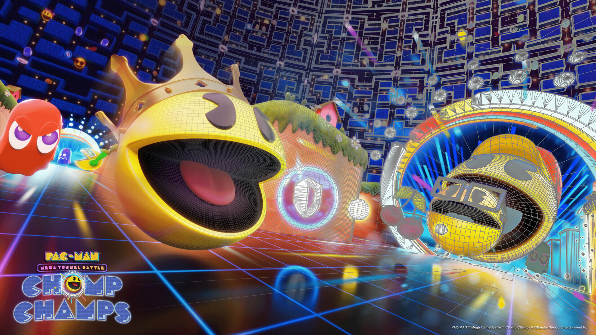 Chomp Everything In Sight In Pac-Man Mega Tunnel Battle: Chomp Champs ...