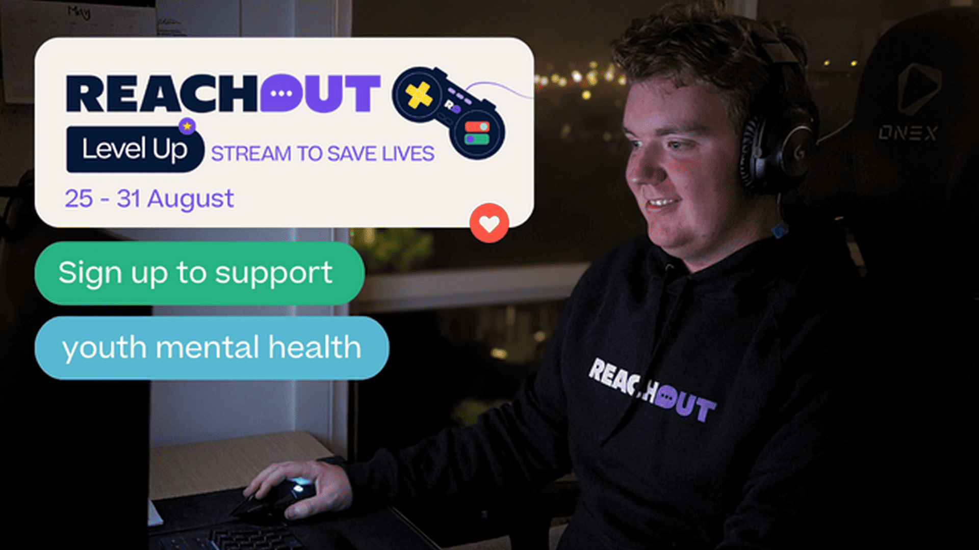 ReachOut, Level Up: Australian Streamers Join Forces to Raise Funds and ...