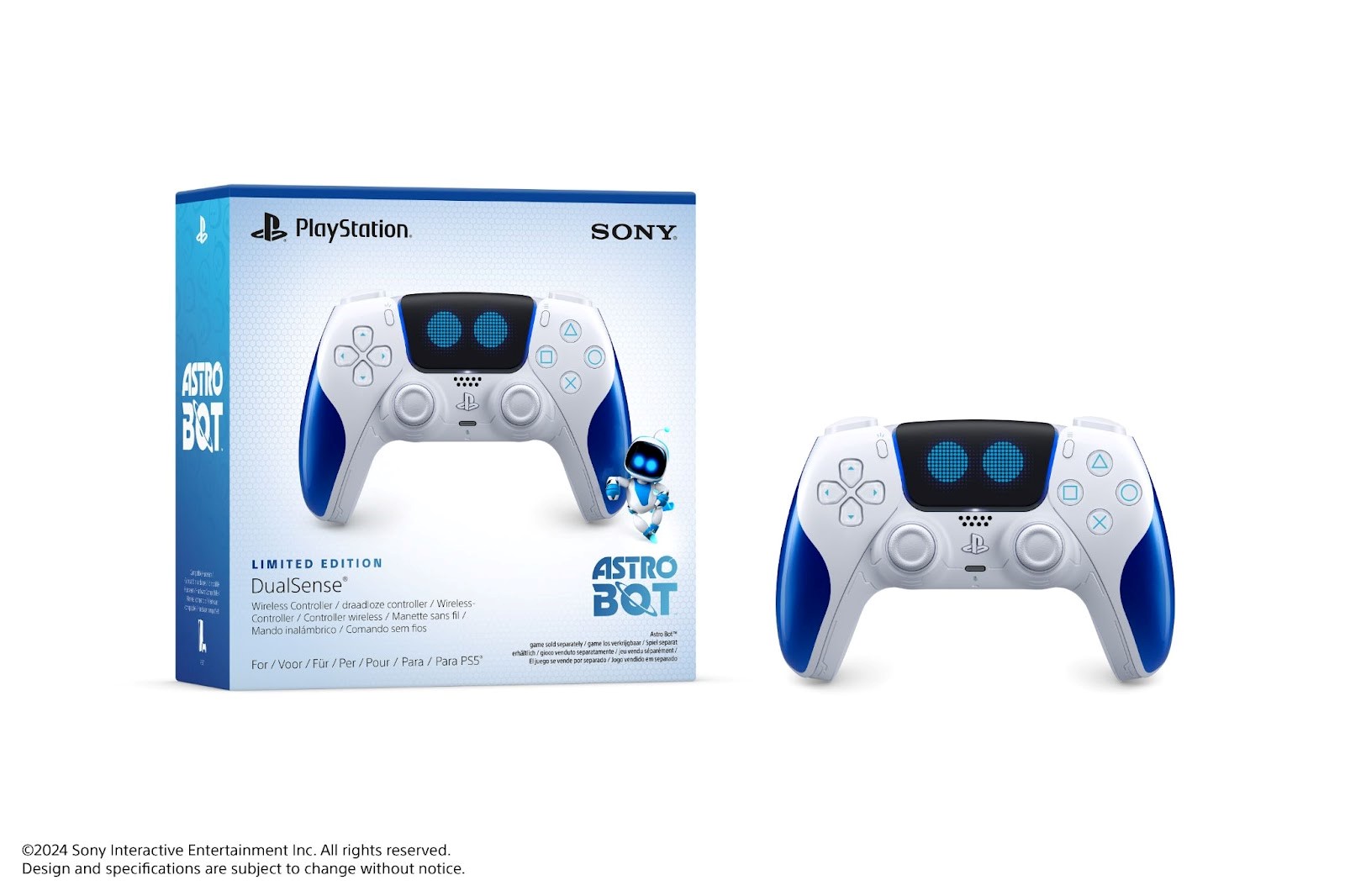 First Look: Astro Bot Limited Edition DualSense Wireless Controller ... First Look: Astro Bot Limited Edition DualSense Wireless Controller ...