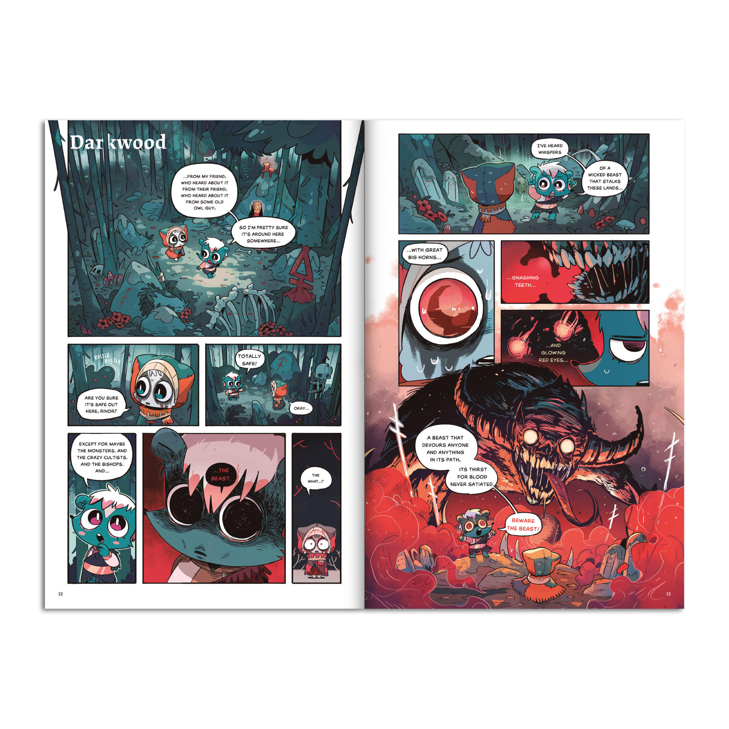 Cult of the Lamb: Pilgrim, A Cursed New Physical Comic Book Based On ...