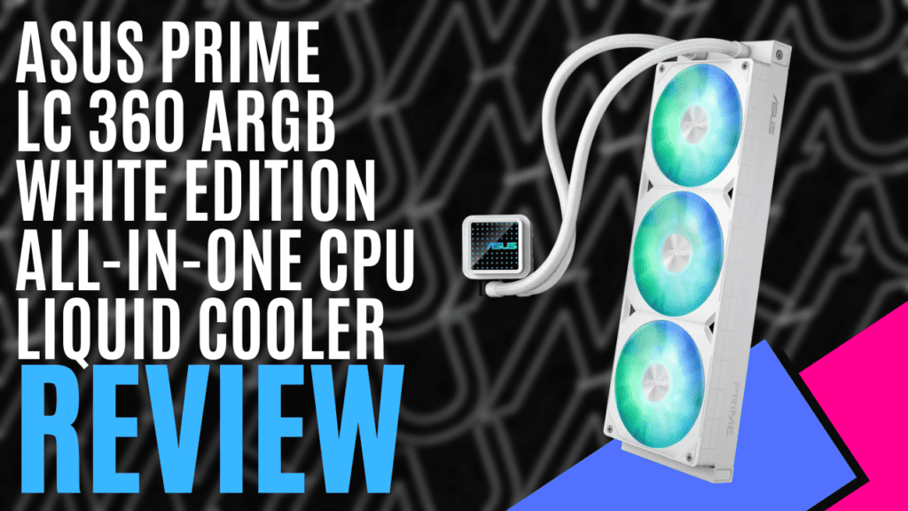 ASUS Prime LC 360 ARGB White Edition All-In-One CPU Liquid Cooler ...