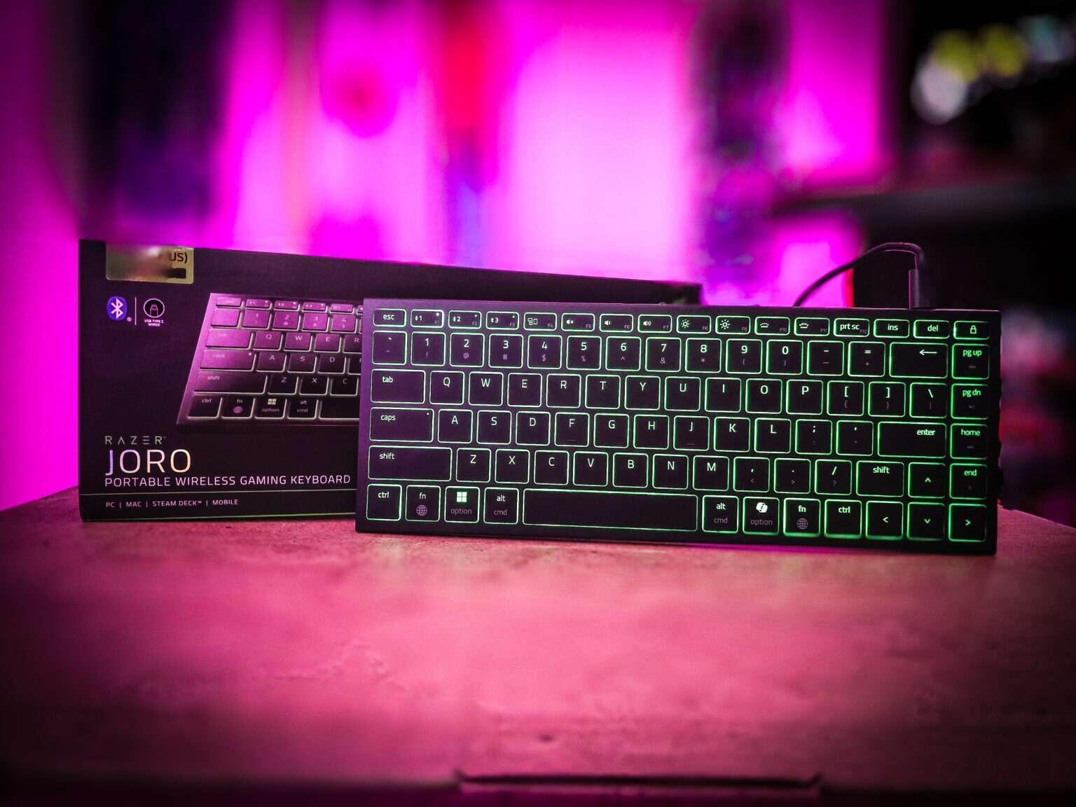 Razer Joro Portable Wireless Gaming Keyboard (Hardware) - Review | MKAU ...