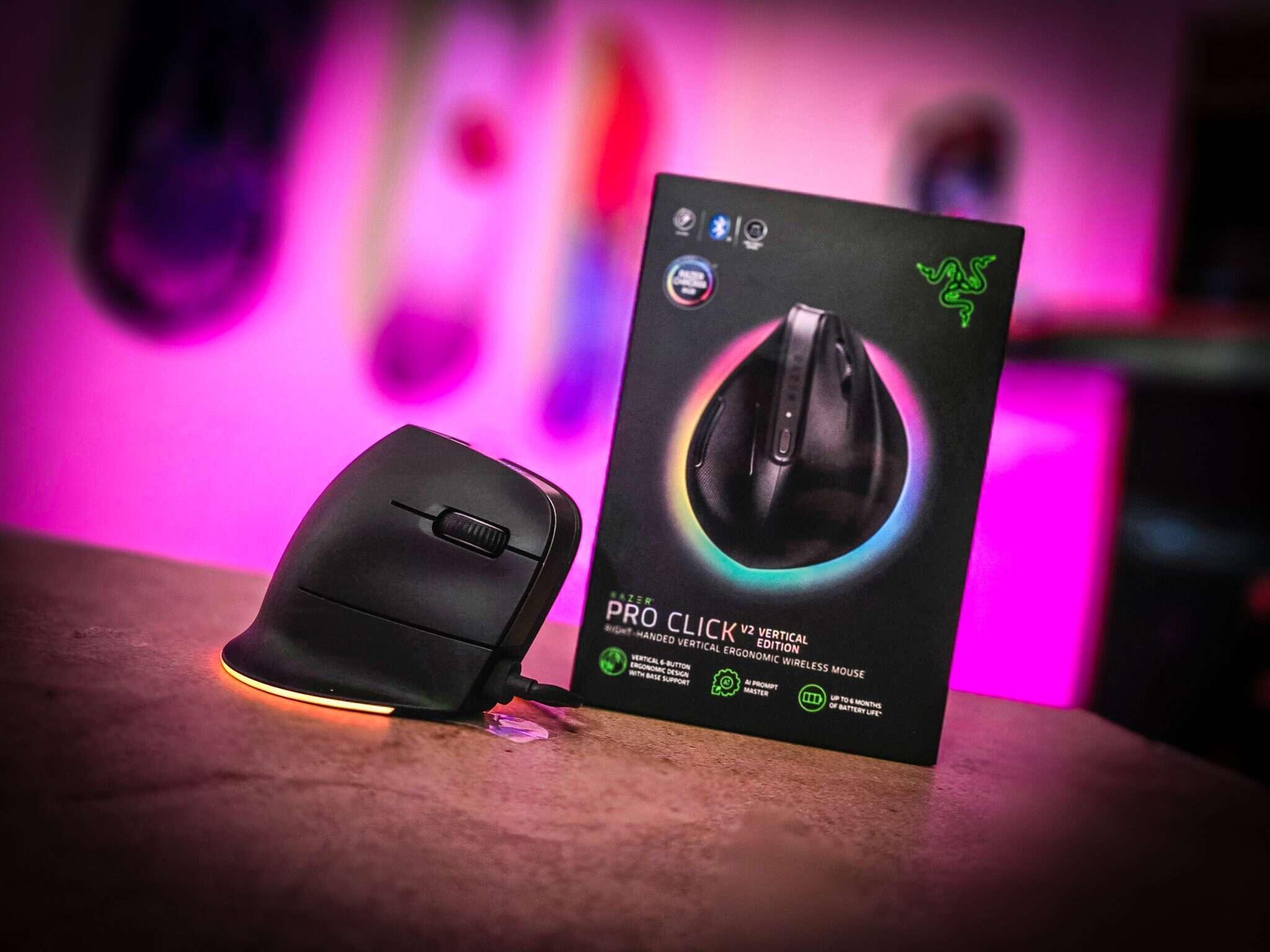 Razer Pro Click V2 Vertical Edition Mouse (Hardware) - Review | MKAU Gaming