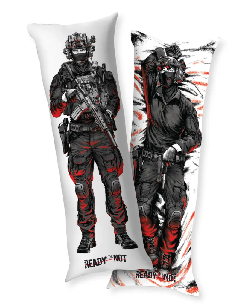 Protect. Serve. Snuggle. The Ready or Not JUDGEment Body Pillow is ...