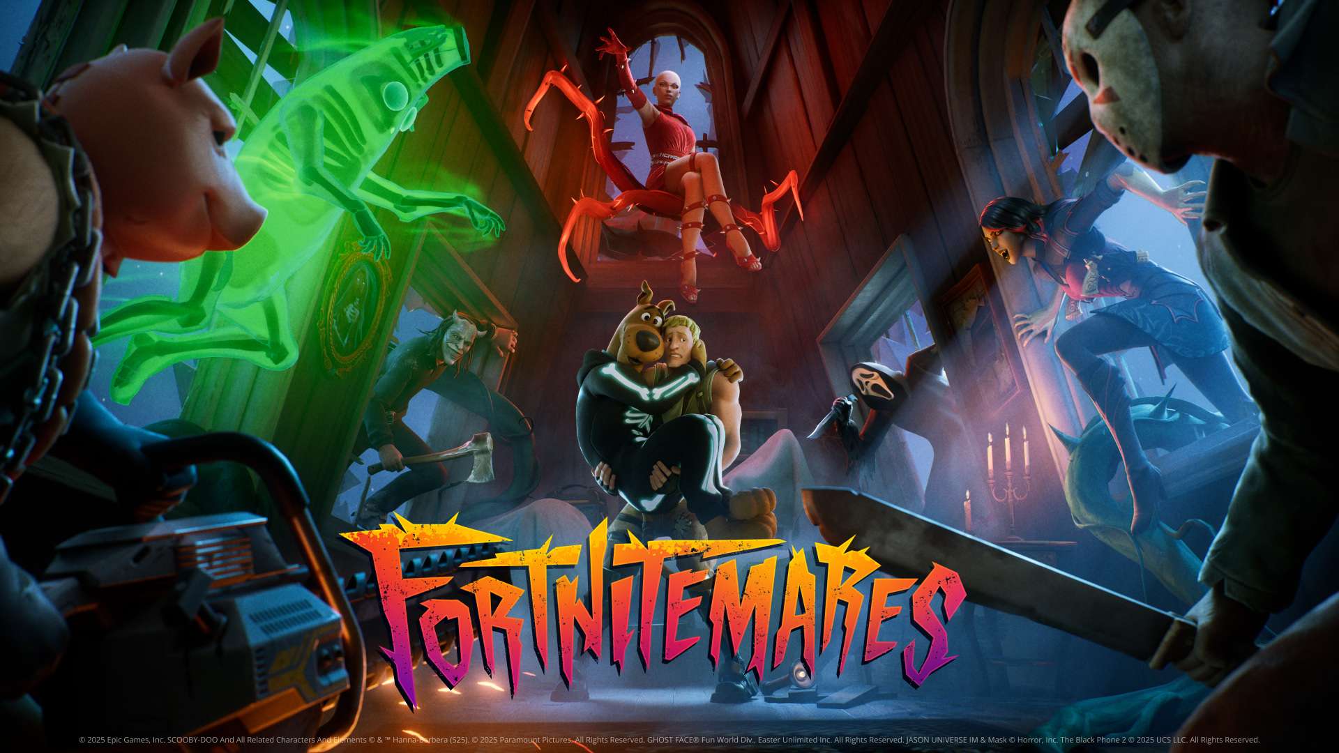 Fortnitemares 2025: A Terrifying New Cast of Horror Icons | MKAU Gaming