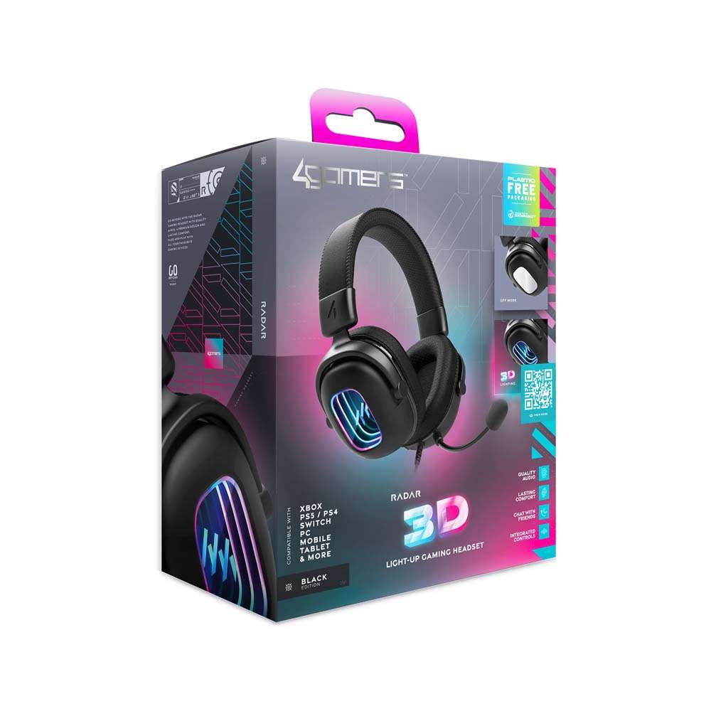 4Gamers RADAR 3D Light-Up Gaming Headset (Review) - Review | MKAU Gaming