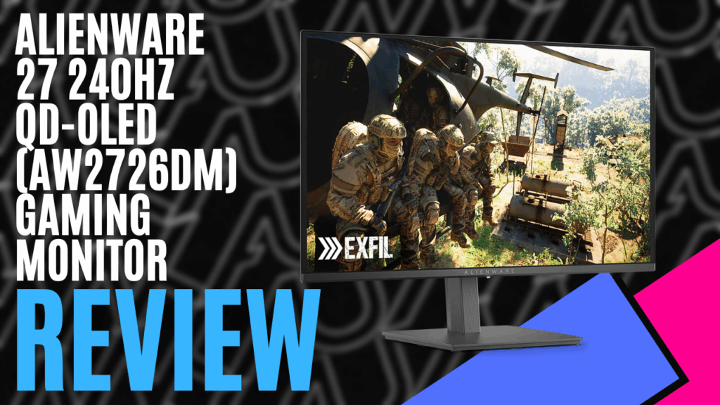 Alienware 27 240Hz QD-OLED (AW2726DM) Gaming Monitor (Hardware ...